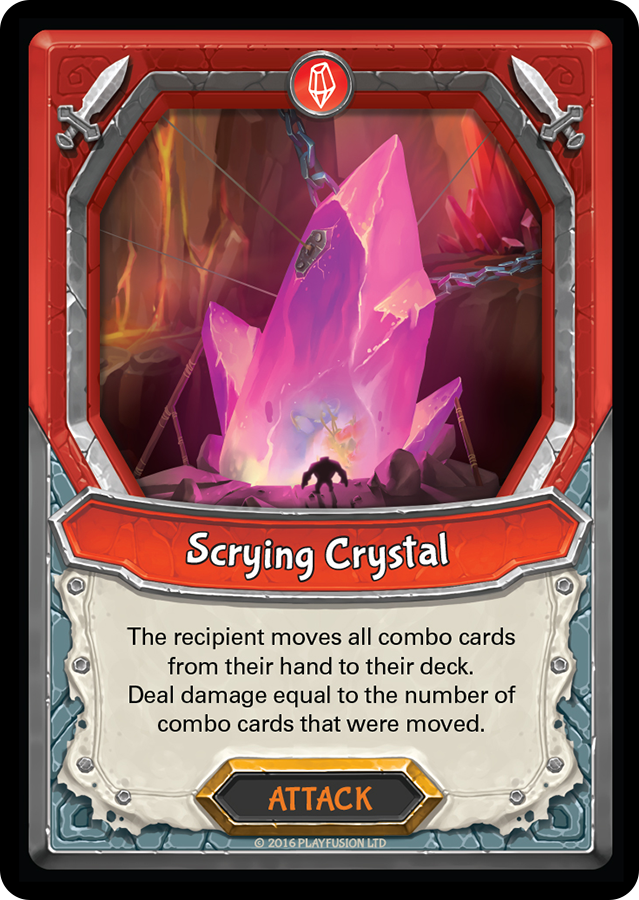 Scrying Crystal (Claimed) - Awakening - Lightseekers TCG