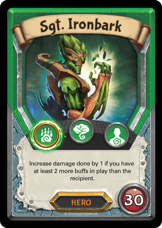 Sgt. Ironbark (Claimed) - Awakening - Lightseekers TCG