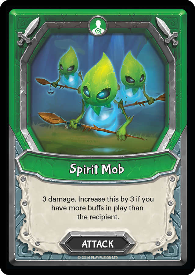 Spirit Mob (Unclaimed) - Awakening - Lightseekers TCG