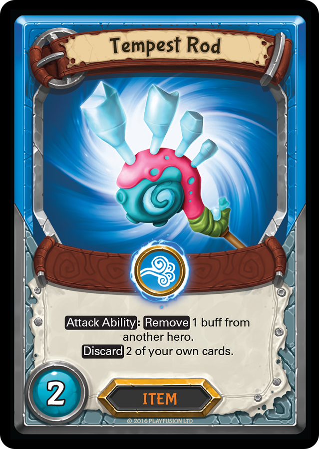 Tempest Rod (Claimed) - Awakening - Lightseekers TCG