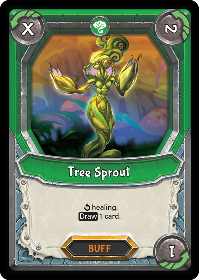 Tree Sprout (Claimed) - Awakening - Lightseekers TCG