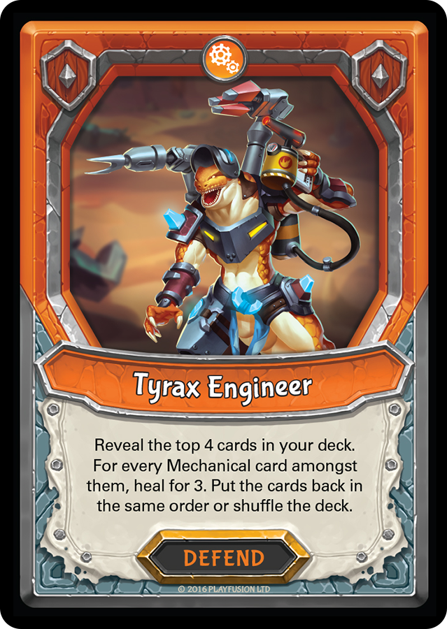 Tyrax Engineer (Unclaimed) - Awakening - Lightseekers TCG