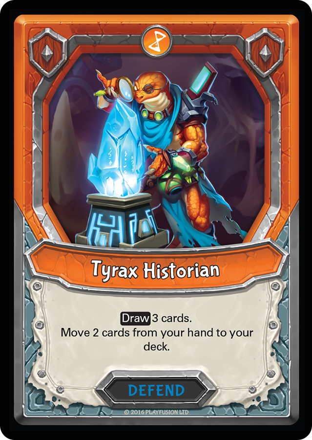 Tyrax Historian (Unclaimed) - Awakening - Lightseekers TCG