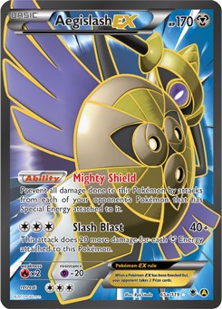 Aegislash EX - 65a/119 - Alternate Art Promos - Pokemon