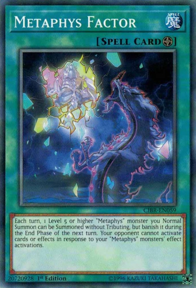 Metaphys Factor - Circuit Break - YuGiOh