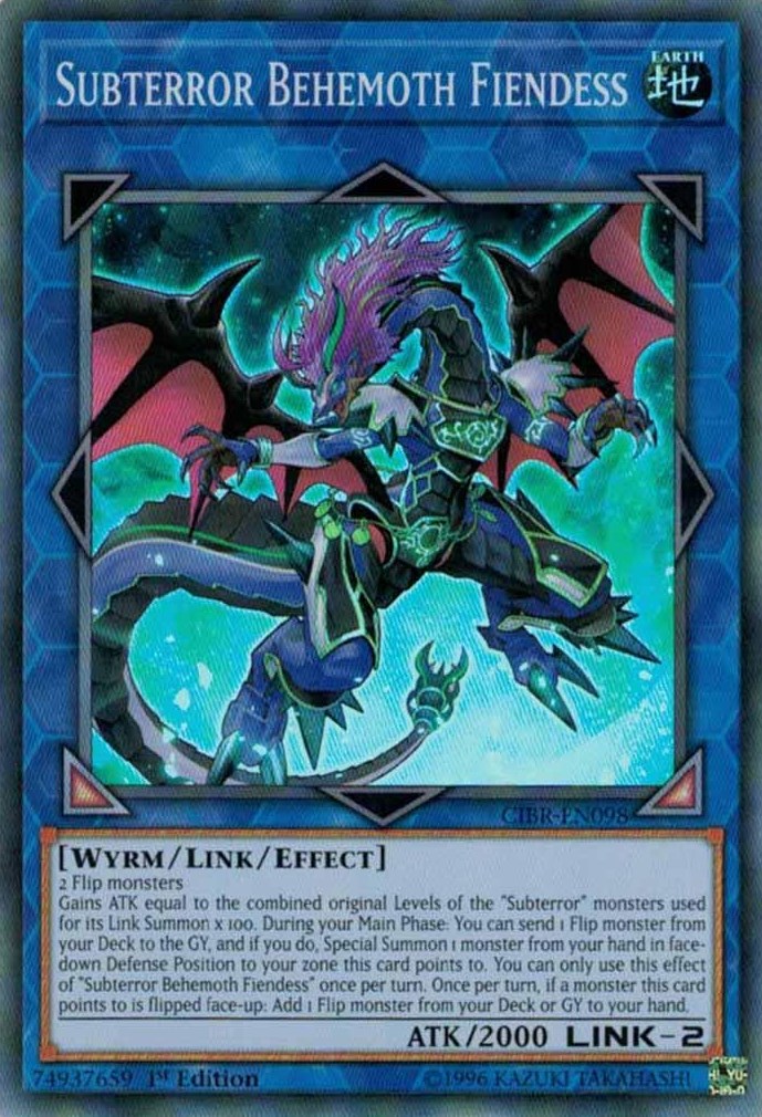 Subterror Behemoth Fiendess - Circuit Break - YuGiOh