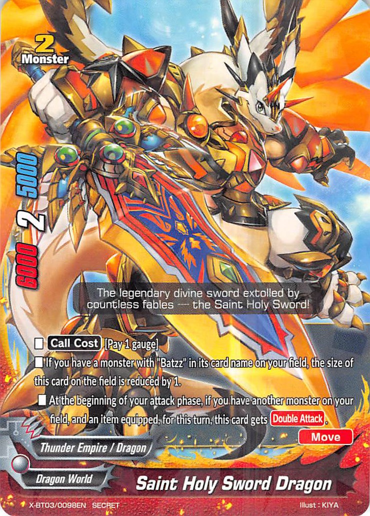 Saint Holy Sword Dragon - Overturn! Thunder Empire!! - Future Card ...