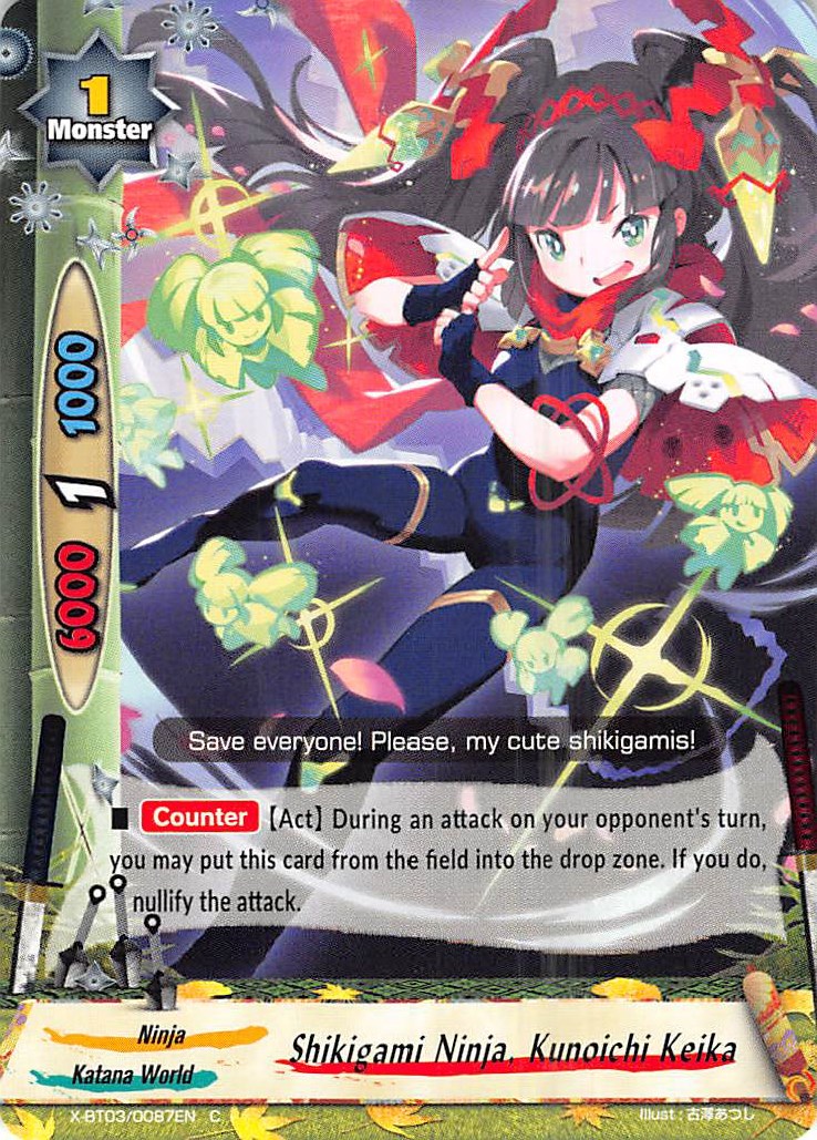 Shikigami Ninja, Kunoichi Keika - Overturn! Thunder Empire!! - Future ...