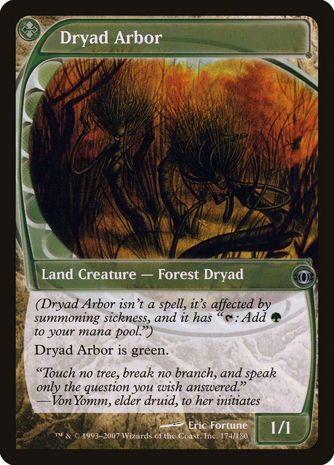 Dryad Arbor - Future Sight - Magic: The Gathering