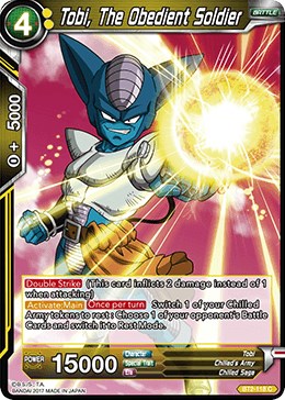 Tobi, The Obedient Soldier - Union Force - Dragon Ball Super: Masters