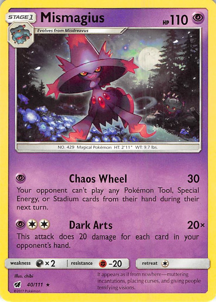 Mismagius - SM - Crimson Invasion - Pokemon