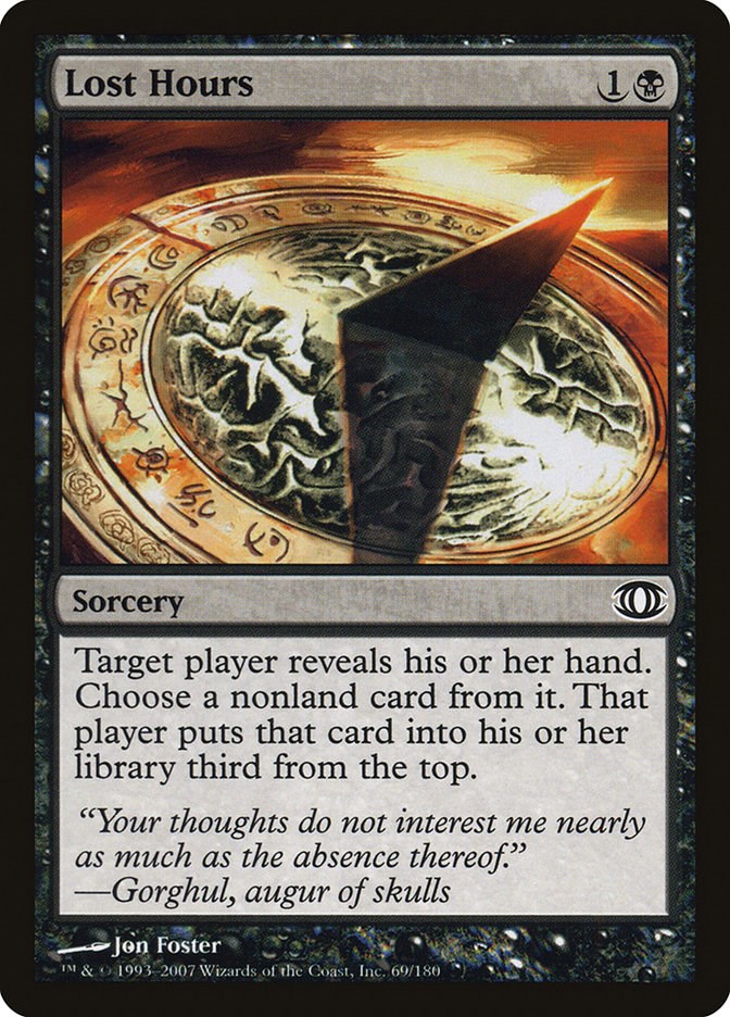 Lost Hours - Future Sight - Magic: The Gathering