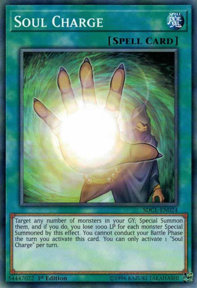 Soul Charge - Structure Deck: Cyberse Link - YuGiOh