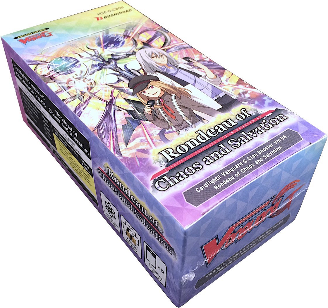 Rondeau of Chaos and Salvation Booster Box - G-CB06: Rondeau of Chaos and Salvation - Cardfight ...