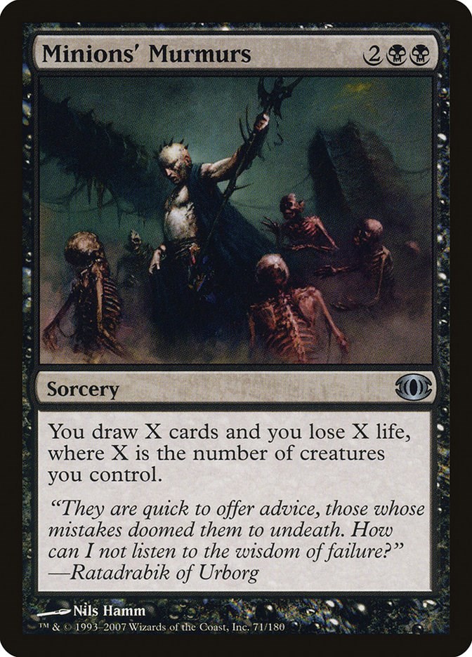 Minions' Murmurs - Future Sight - Magic: The Gathering