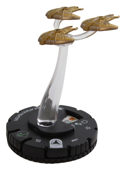 1st Wave Attack Fighters - Star Trek: Tactics IV - Heroclix