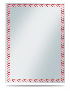 Borders: Hearts Sleeves Covers (50-Pack) - Ultra Pro Card Sleeves ...