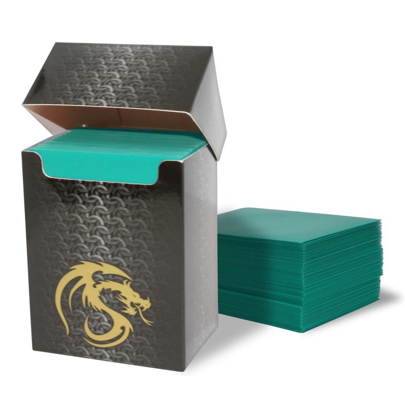 Deck Guards Double Matte Standard - Teal (80-Pack) - BCW Card Sleeves ...