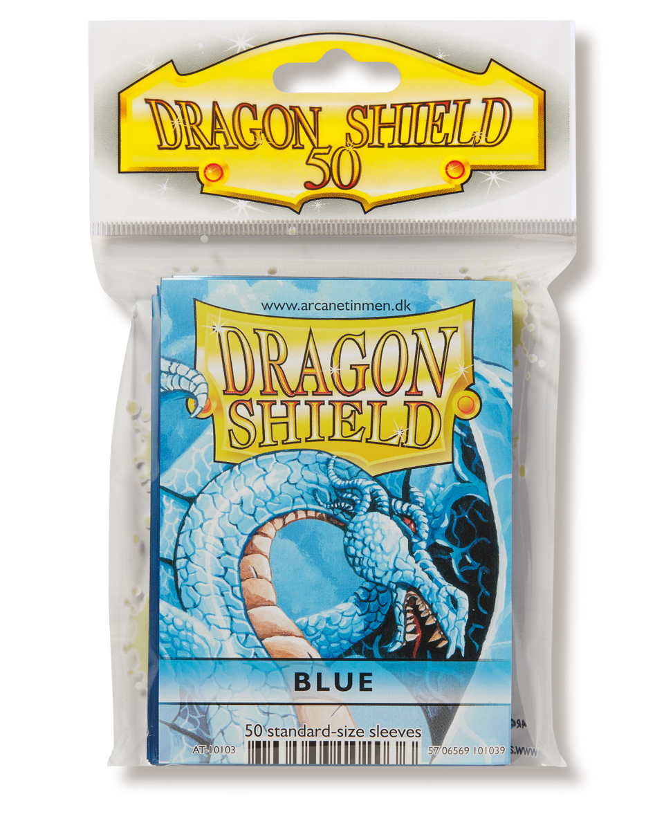 Dragon Shield Classic - Blue (50-Pack) - Dragon Shield Card Sleeves ...