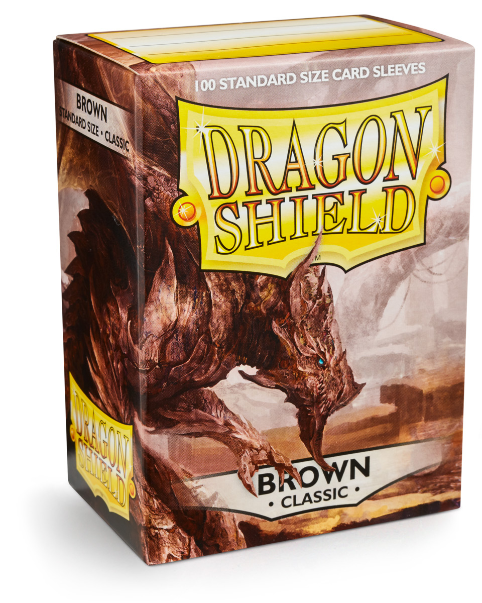 Dragon Shield Classic - Brown (100-Pack) - Dragon Shield Card Sleeves ...