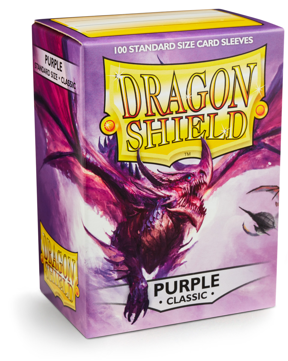 Dragon Shield Classic - Purple (100-Pack) - Dragon Shield Card Sleeves ...