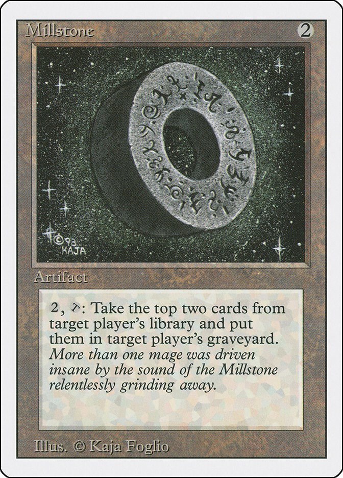 Millstone - Revised Edition - Magic: The Gathering
