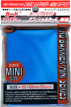 KMC Card Barrier - Mini Series - Metallic Blue (50-Pack) - KMC Card ...