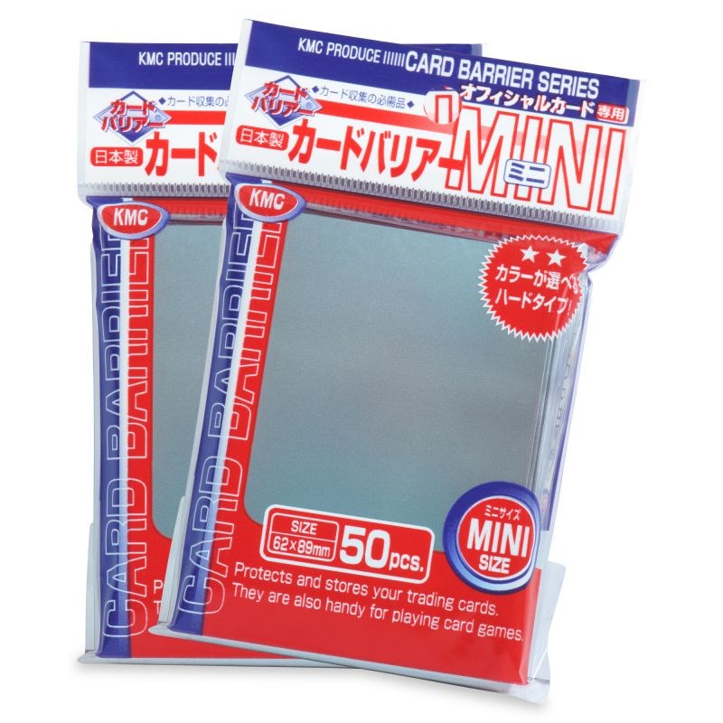 KMC Card Barrier - Mini Series - Super Silver (50-Pack) - KMC Card ...