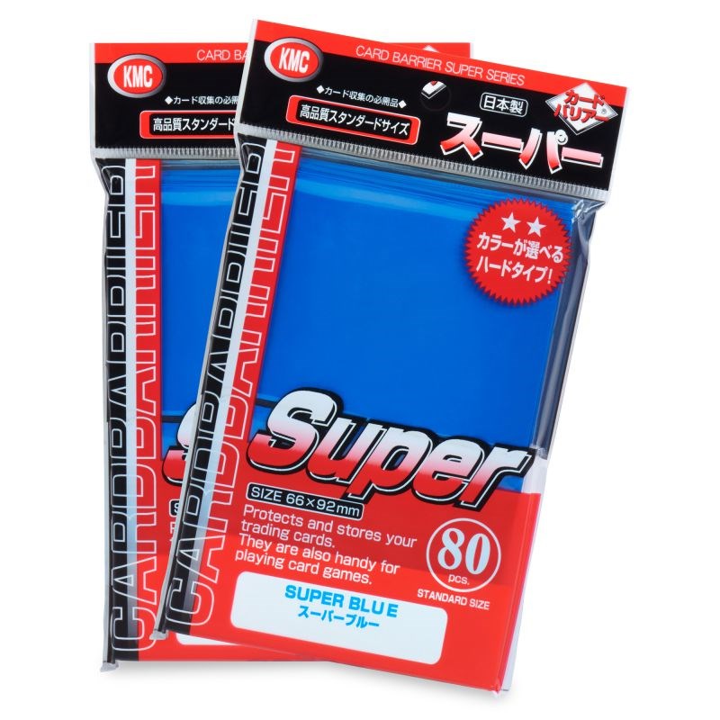 KMC Card Barrier - Super Series - Super Blue (80-Pack) - KMC Card ...