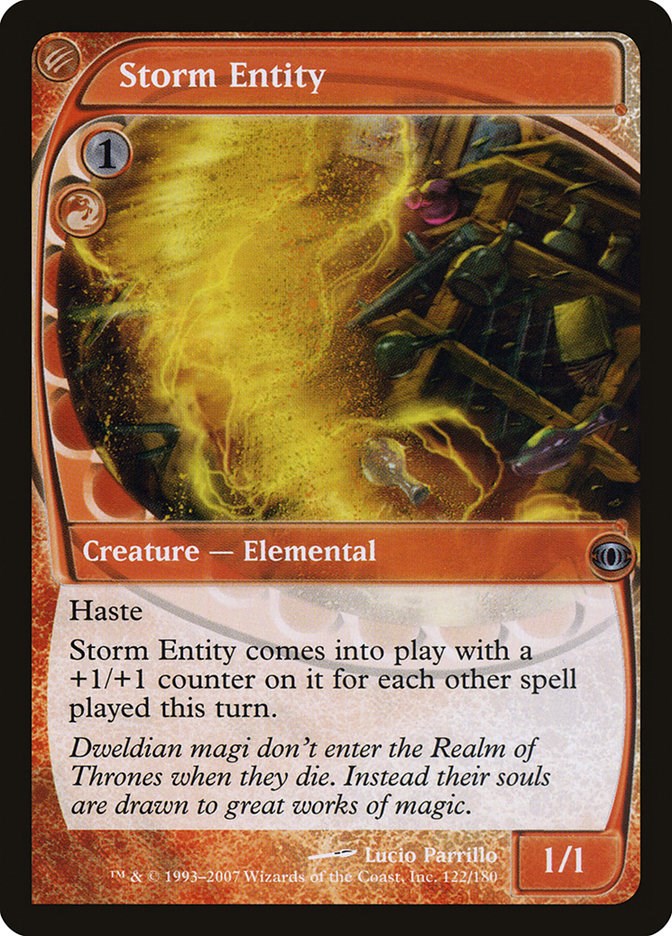 Storm Entity - Future Sight - Magic: The Gathering
