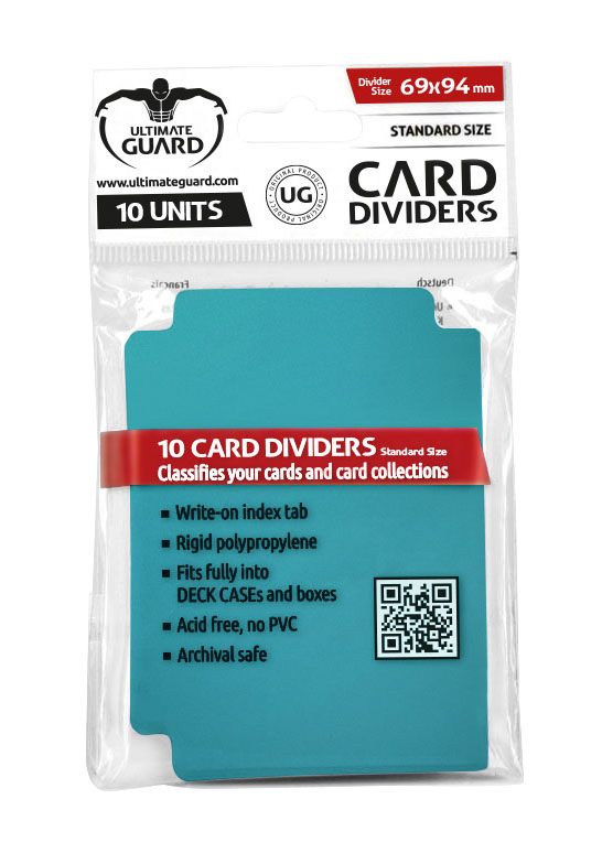 Card Dividers Standard - Petrol (10-Pack) - Ultimate Guard Card ...