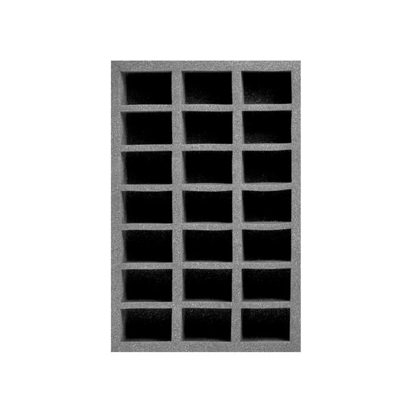 Foam Miniature Tray D (Half-Size 2" Depth) - Pirate Lab Miniature Case ...