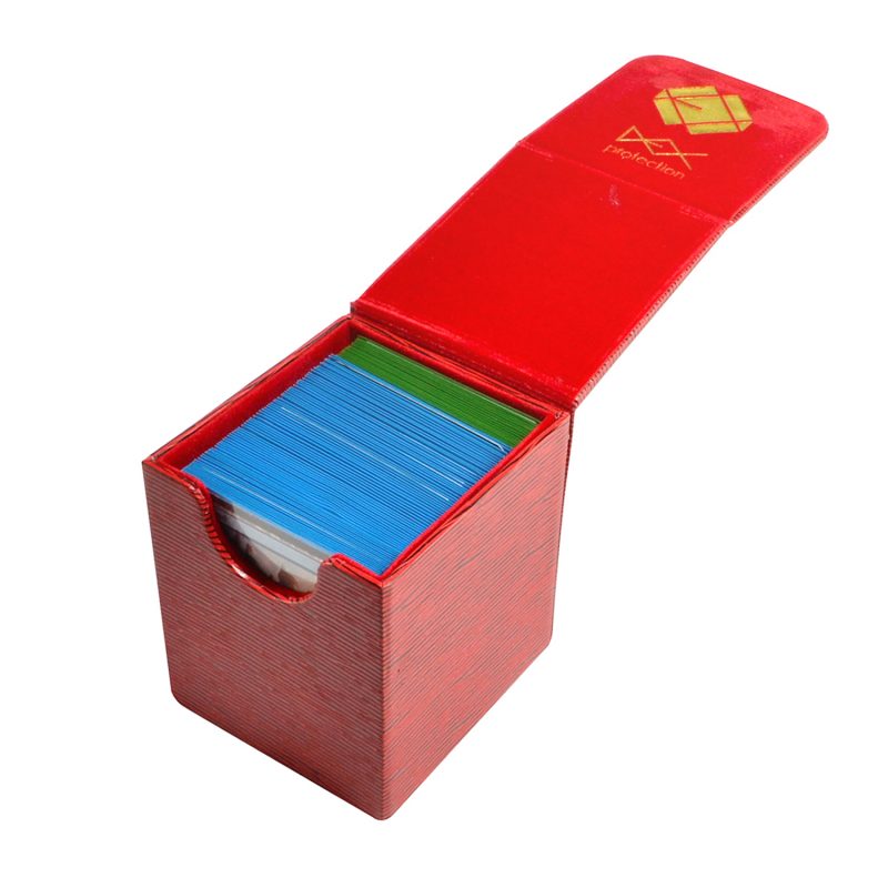 Baseline Deckbox - Red - Dex Protection Deck Boxes - Deck Boxes