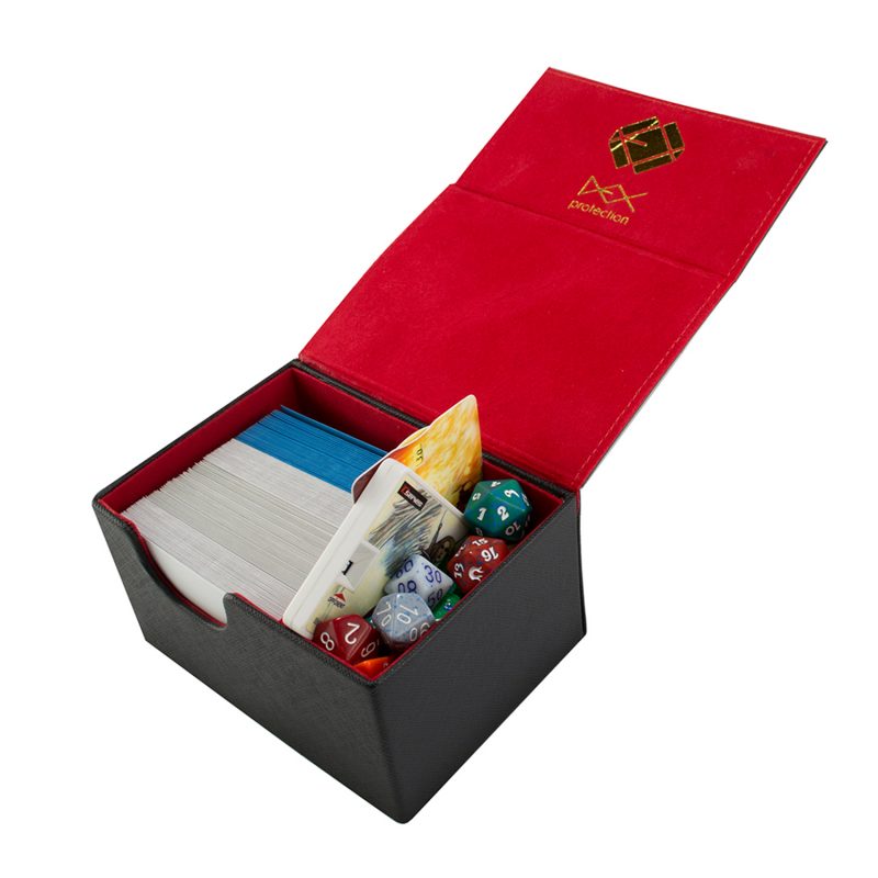 Creation Line - Black Medium Deckbox - Dex Protection Deck Boxes - Deck ...