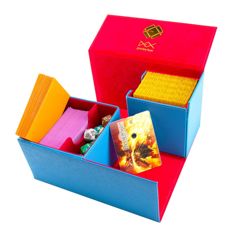 Creation Line - Blue Large Deckbox - Dex Protection Deck Boxes - Deck Boxes