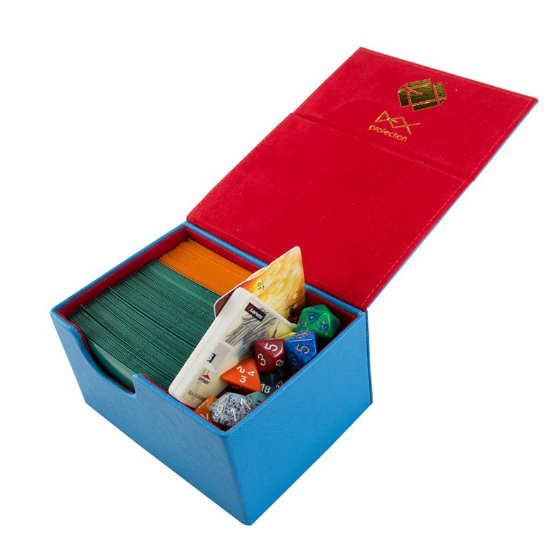 Creation Line - Blue Medium Deckbox - Dex Protection Deck Boxes - Deck ...
