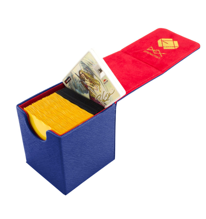Creation Line - Dark Blue Small Deckbox - Dex Protection Deck Boxes ...
