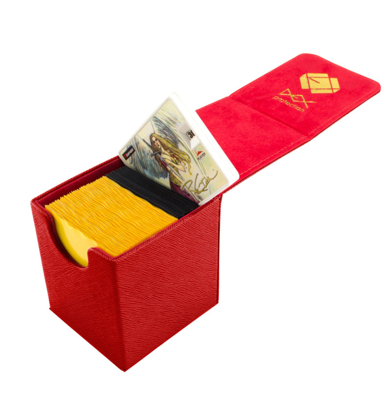Creation Line - Red Small Deckbox - Dex Protection Deck Boxes - Deck Boxes