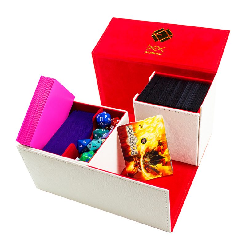 Creation Line - White Large Deckbox - Dex Protection Deck Boxes - Deck ...