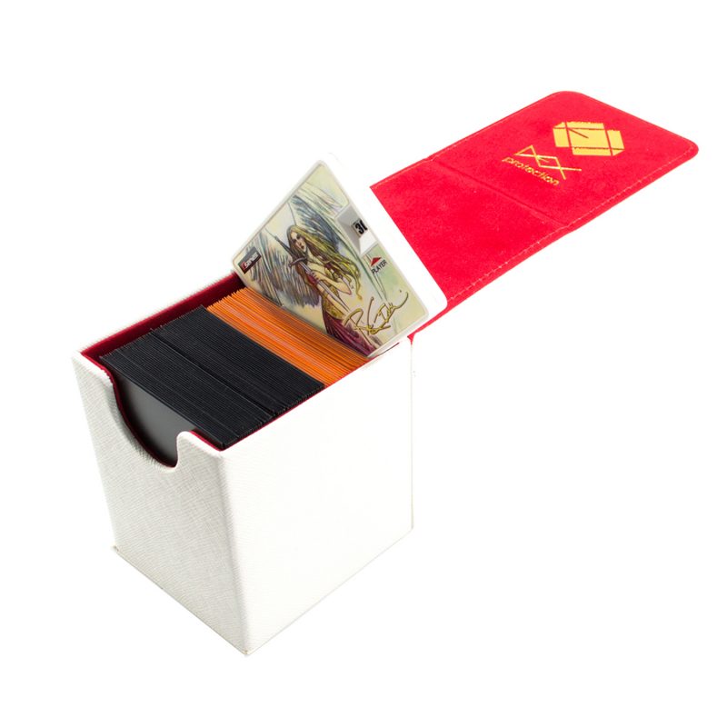Creation Line - White Small Deckbox - Dex Protection Deck Boxes - Deck ...