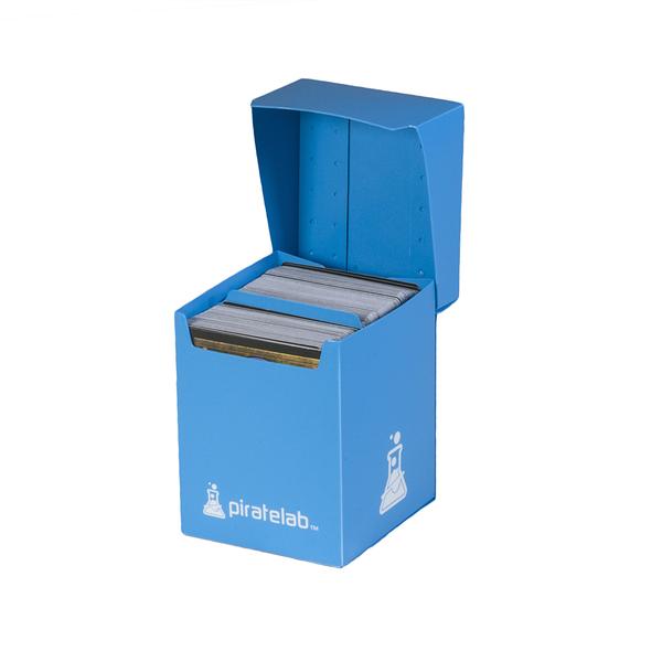 Deck Box - Blue (Holds 110+) - Pirate Lab Deck Boxes - Deck Boxes