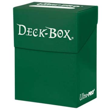 Deck Box - Green - Ultra Pro Deck Boxes - Deck Boxes