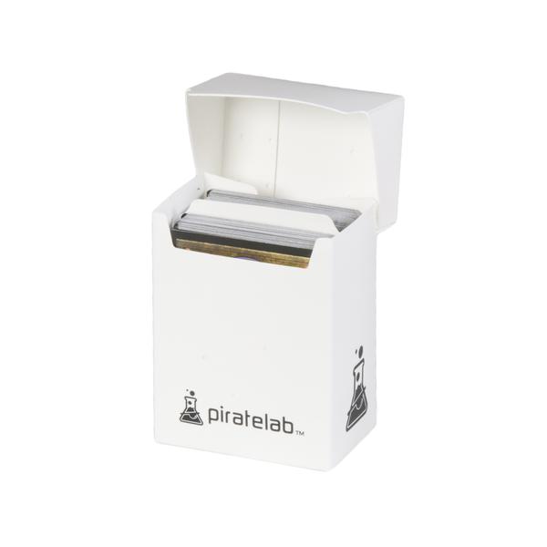 Deck Box - White (Holds 70+) - Pirate Lab Deck Boxes - Deck Boxes