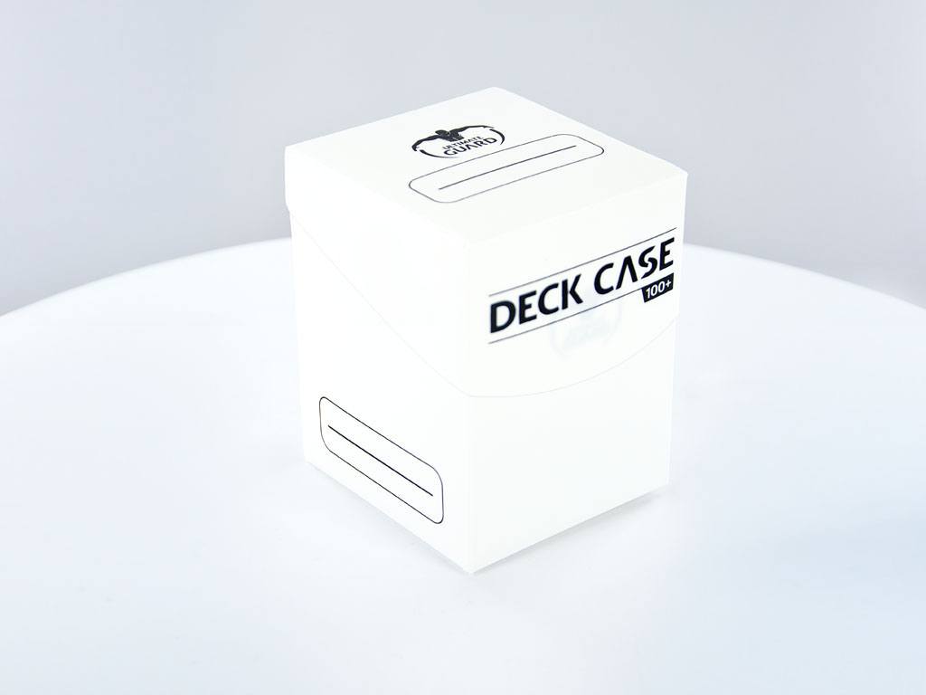 Deck Case - White (Holds 100+) - Ultimate Guard Deck Boxes - Deck Boxes