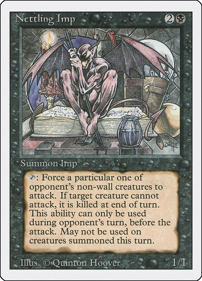Nettling Imp - Revised Edition - Magic: The Gathering