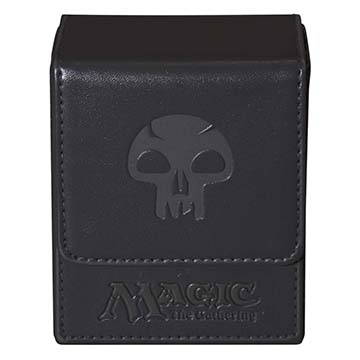 Flip Box - Black Mana for Magic - Ultra Pro Deck Boxes - Deck Boxes