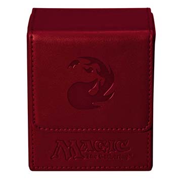 Flip Box - Red Mana for Magic - Ultra Pro Deck Boxes - Deck Boxes