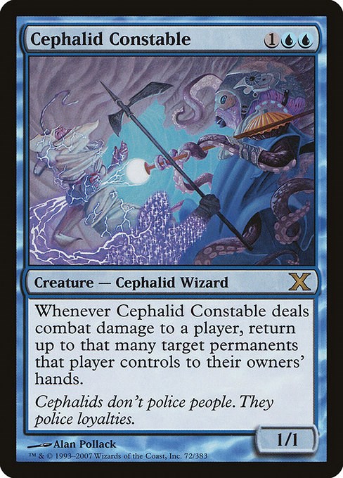 Cephalid Constable - 10th Edition - Magic: The Gathering