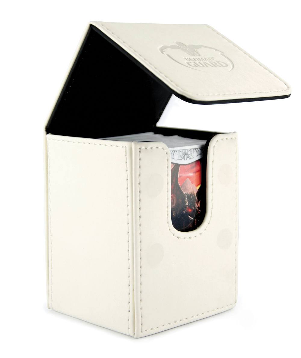 Flip Deck Case - White (Holds 100+) - Ultimate Guard Deck Boxes - Deck ...