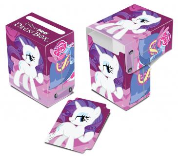 My Little Pony Rarity Full-View Deck Box - Ultra Pro Deck Boxes - Deck ...